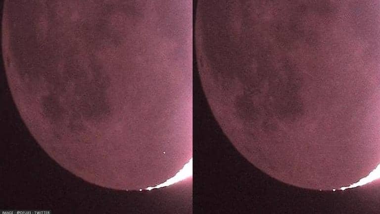 Japanese astronomer captures telltale flash after Meteorite crashes ...