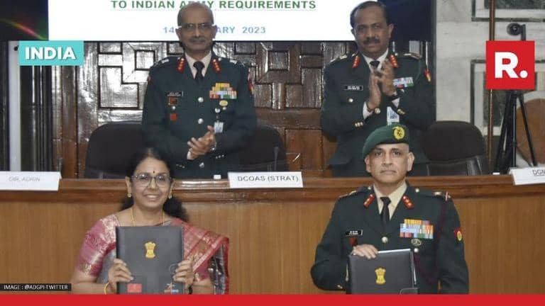 Indian Army, ADRIN signs MoU to co-develop niche tech aligned to forces ...