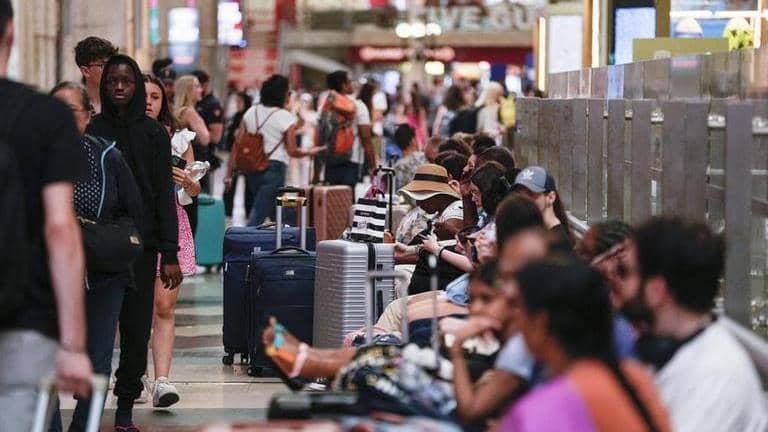Italy rail strike leaves commuters, tourists stranded in scorching ...