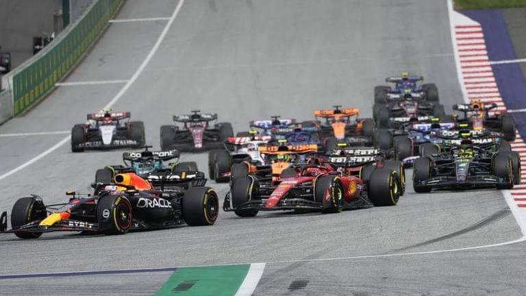 Max Verstappen wins 5th straight race of F1 2023 season after chaos ...