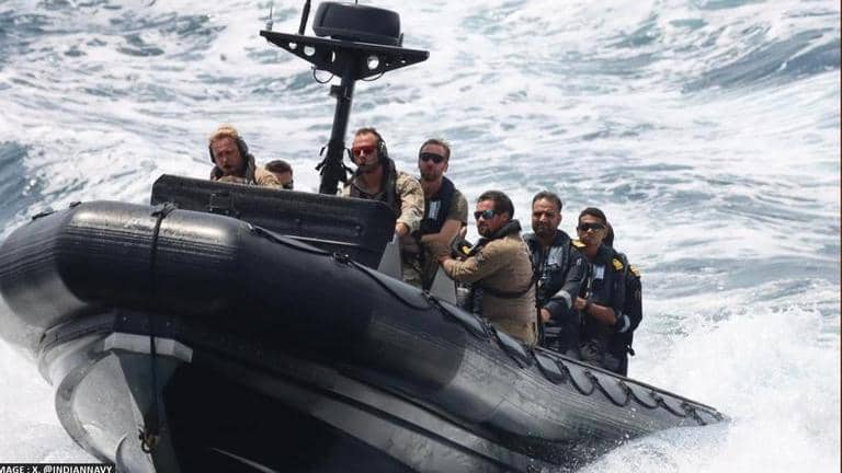 Phase 2 of Varuna bilateral exercise between Indian and French Navies ...
