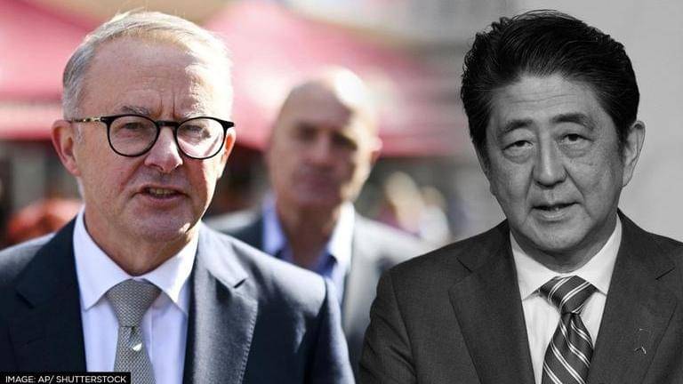 Australian PM Anthony Albanese pays condolences to Japan over Shinzo ...
