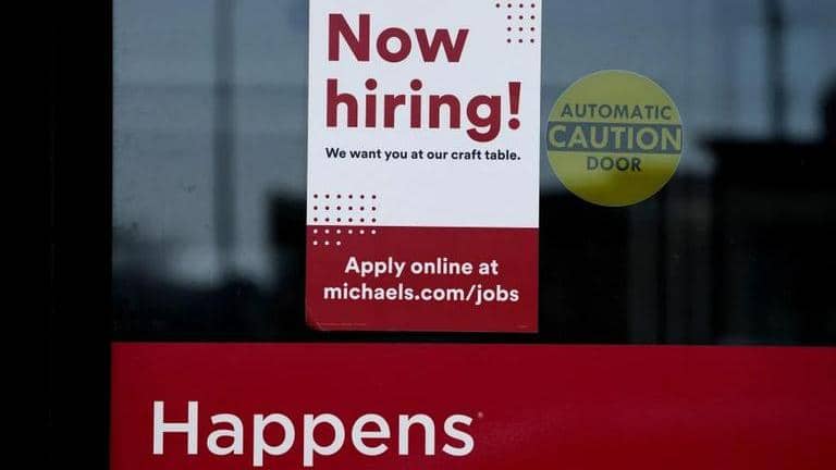 US jobless claims fall again as labour market continues to flash ...