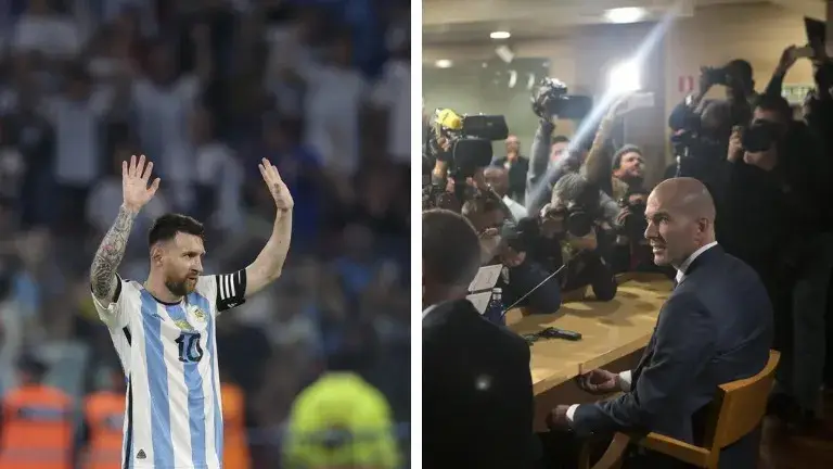 Lionel Messi terms Zinedine Zidane as real 'GOAT' | Republic World