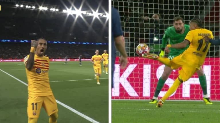 Raphina's brace humbles Kylian Mbappe and PSG as FC Barcelona edges 3-2 ...