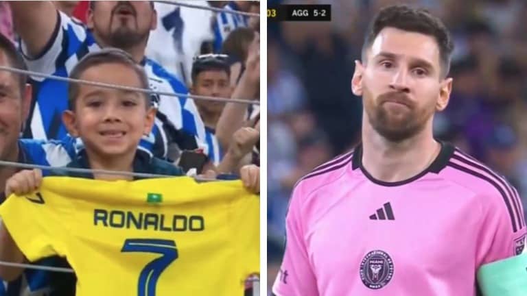 Lionel Messi and Inter Miami subjected to 'Cristiano Ronaldo' chants as ...