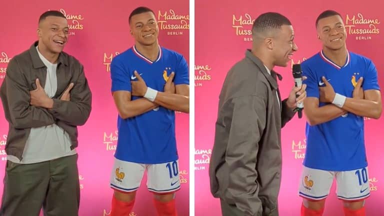 Kylian Mbappe unveils captivating new wax figure, remarks: 'It's Truly ...