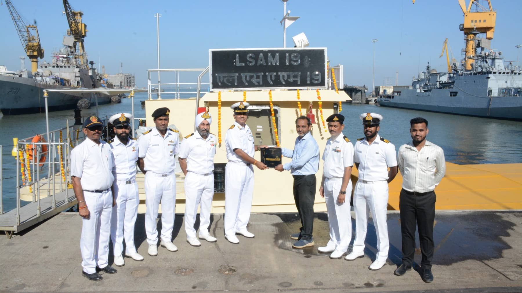 Indian Navy boosts logistics with 5th Ammunition Cum Torpedo Cum ...
