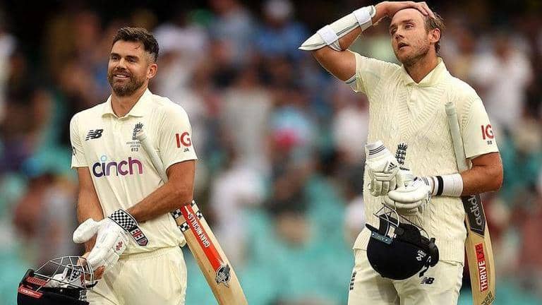 James Anderson, Stuart Broad given encouragement about test future ...