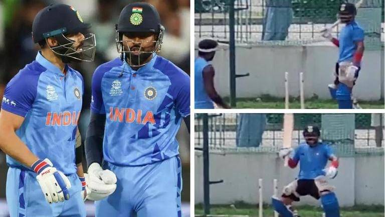 IND vs WI: Virat Kohli's strange gesture after Hardik Pandya tries to sledge stuns the internet ...