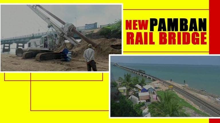 Tamil Nadu: Work on new Pamban rail bridge commences in Rameswaram | Republic World