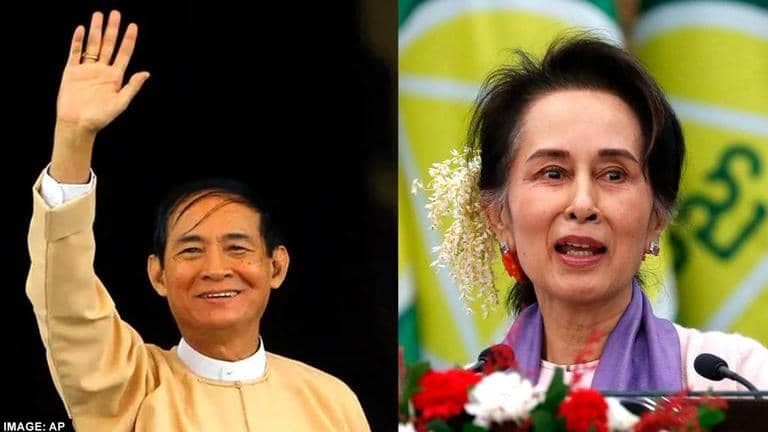 Myanmar's Aung San Suu Kyi, President Win Myint granted clemency ...