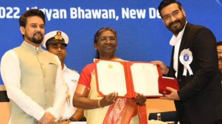 Ajay Devgn posts video marking his 3rd National Award; Kajol highlights ... Ajay Devgn posts video marking his 3rd National Award; Kajol highlights ...