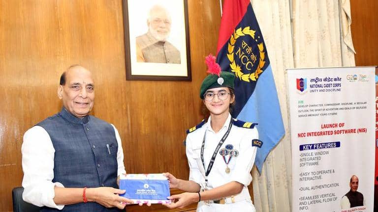 Rajnath Singh launches NCC integrated software to digitise cadet ...