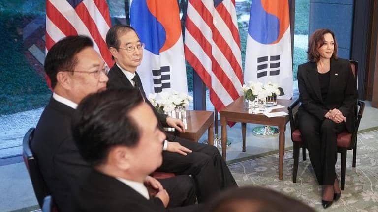 Kamala Harris discusses China’s 'irresponsible provocations' around ...