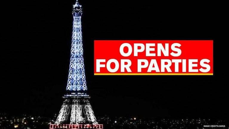 Eiffel Tower reopens terrace for parties as COVID cases drop, check ...