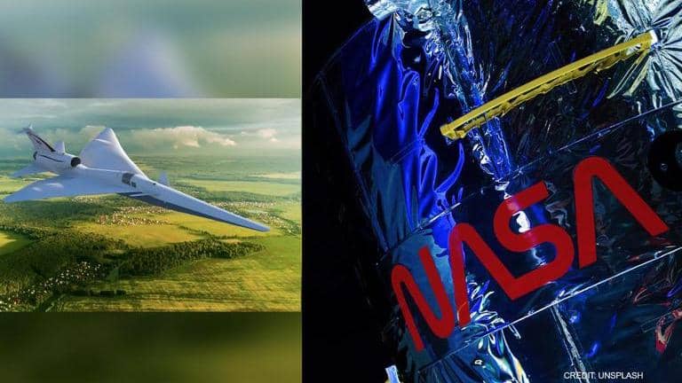 NASA's first air-to-air images of supersonic shockwave interaction in flight: Watch | Republic World