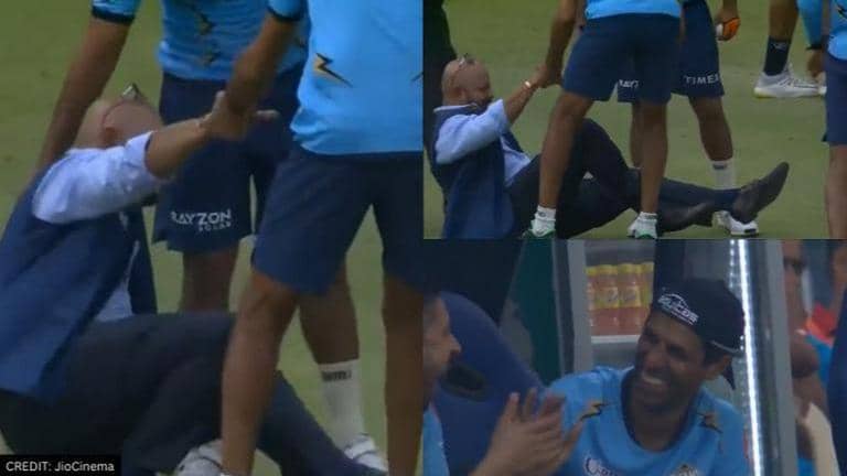 IPL: Ashish Nehra floors Murali Karthik in a classic 'The Boys' moment ...