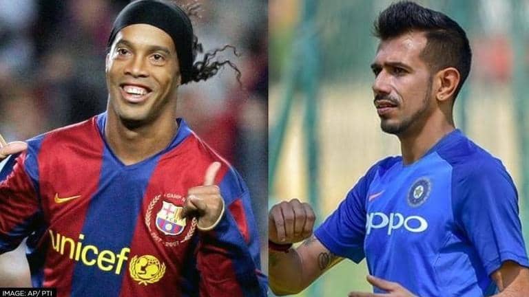 Yuzvendra Chahal posts image with football legend Ronaldinho, fan ...
