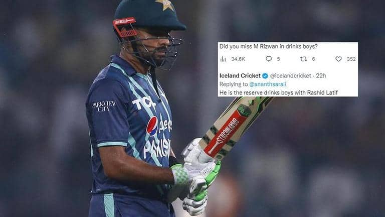 Iceland Cricket puts Babar Azam as 'Drinks boy' in all-time Pakistan XI ...