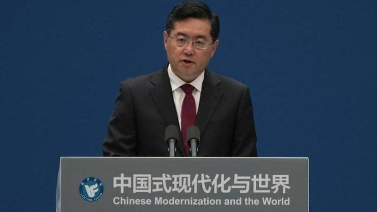 China foreign minister Qin Gang steps forward threats against Taiwan ...