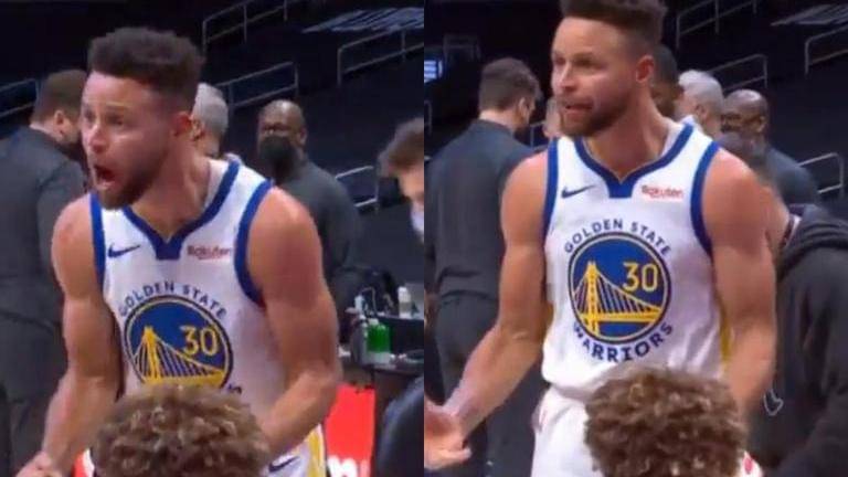 Steph Curry BLASTS at Warriors bench as they fall to Clippers; Watch ...