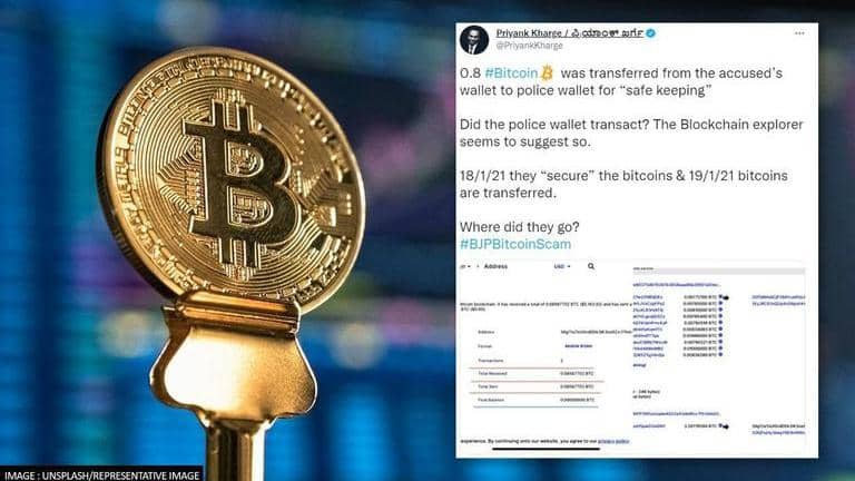 Karnataka bitcoin scam: Police dub Cong netas' claims on missing crypto ...