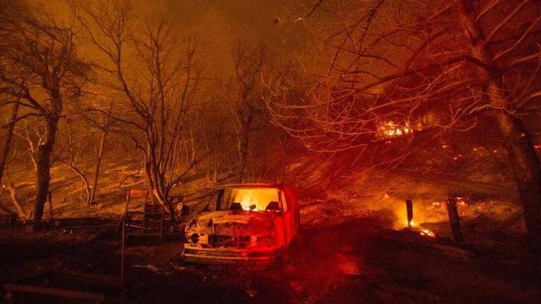 California crews battle fires amid heat wave- Republic World