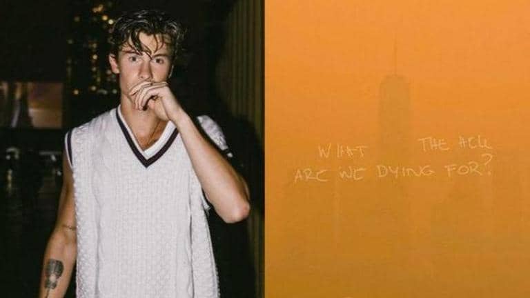 Shawn Mendes slammed for using Canadian wildfire smoke picture as ...