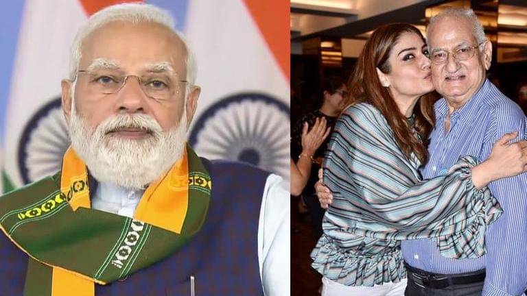 Raveena Tandon Posts Pm Modis Condolence Letter For Her Late Father