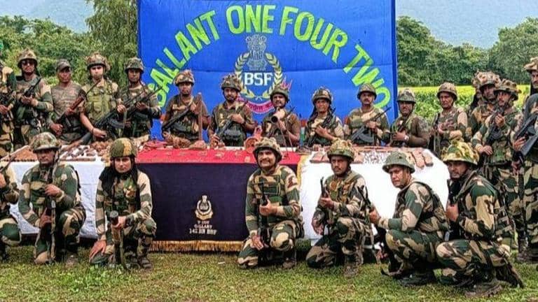 Huge amount of arms, ammunition including rocket launcher seized by BSF ...