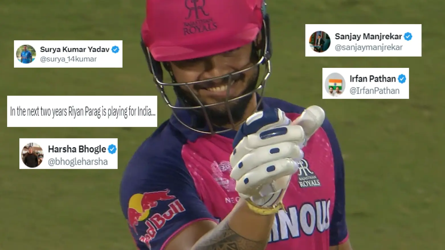 'In next two years he is playing for India': Riyan Parag leaves Surya ...