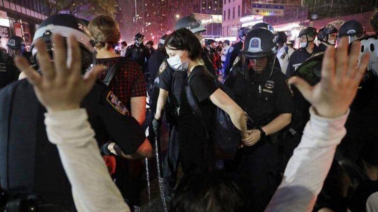 Protests in New York City after curfew | Republic World
