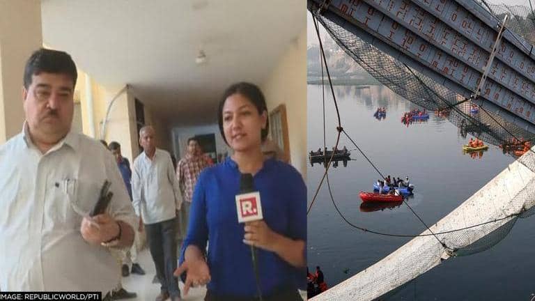 Morbi DC silent on Oreva letter opening ill-fated bridge without full repair in 2020 too ...