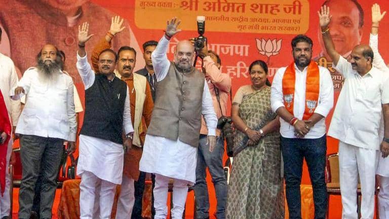 Haryana's BJP leadership hails PM Modi & Centre for Article 370 abrogation, Ram Mandir- Republic ...