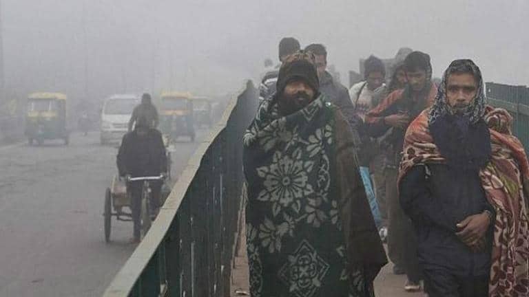 North India reels under cold wave,Delhi records season's lowest at 3.4 ...