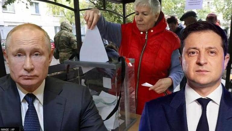 Russian-backed officials aver huge voter turnout in referendum in ...