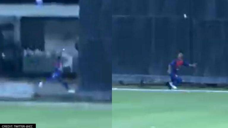 Nepal's Rohit Paudel pulls off 'extraordinary' one-handed catch in CWC ...