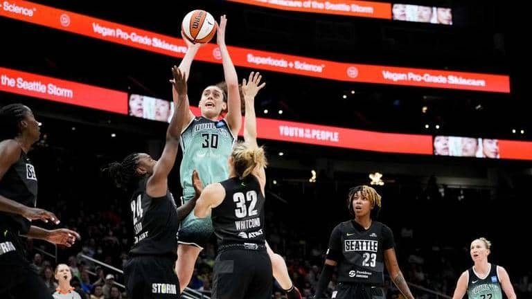 Title favorites Aces and Liberty set to meet in WNBA Commissioner’s Cup ...