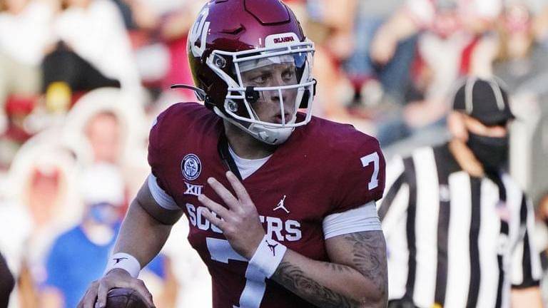 Stevenson's 2 TDs help No. 19 Oklahoma rout Kansas 62-9 | Republic World