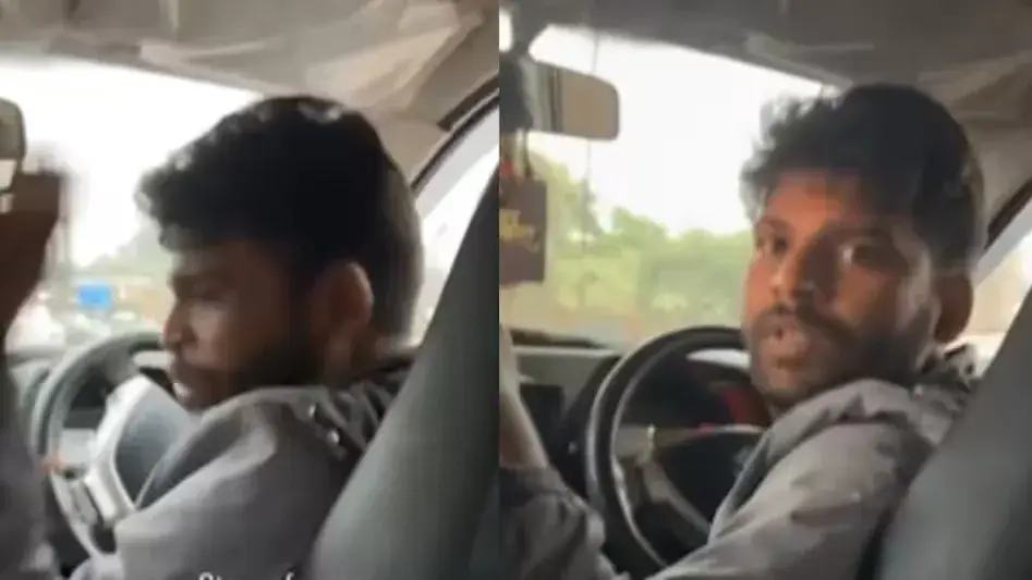 Viral Video Sparks Outrage: Woman engages in heated argument with cab ...