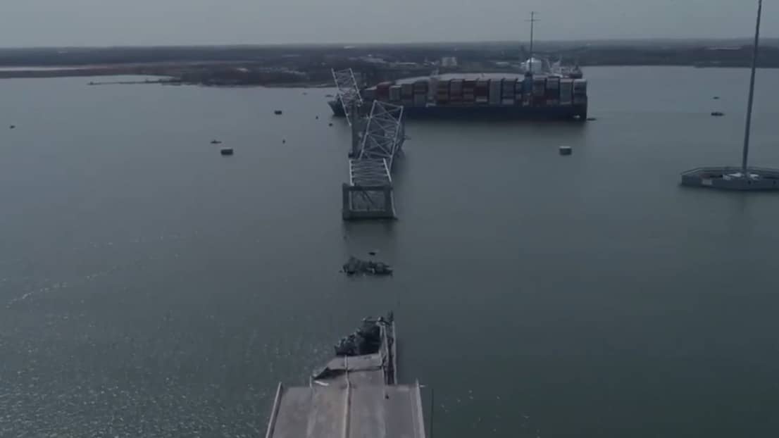 Baltimore Bridge Collapse: 6 Feared Dead, Indian Embassy Issues ...