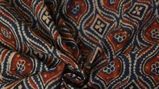 Gujarat's Ajrakh Gets GI Tag - Everything To Know About This Textile ...