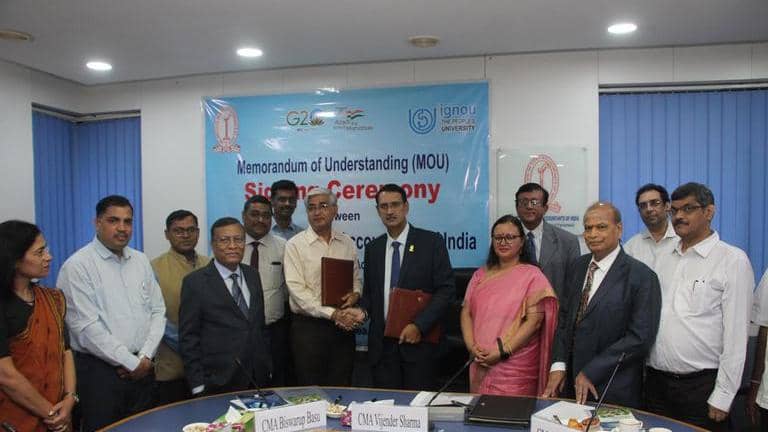 IGNOU, ICAI ink MoU for distance learning diploma programme in ...