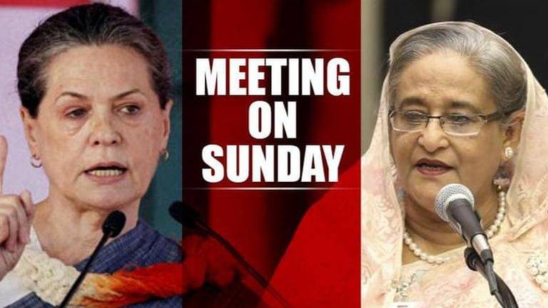 Sonia Gandhi and other Congress leaders to meet Sheikh Hasina- Republic ...