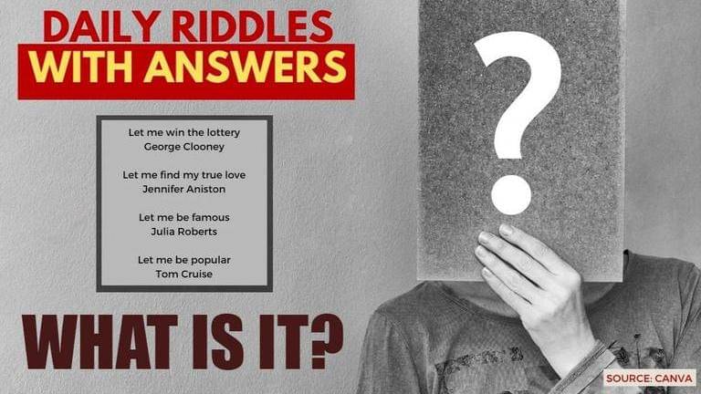 Can you answer these 10 riddles? Exercise your mind, test yourself ...