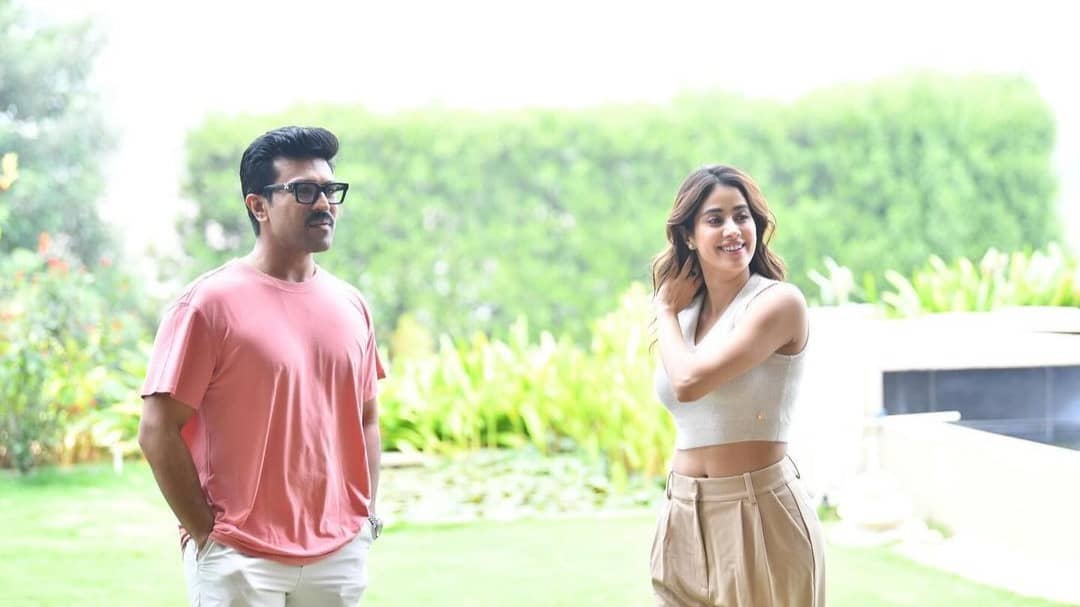 Ram Charan Shares Photos With Janhvi Kapoor From The Sets Of RC16 ...