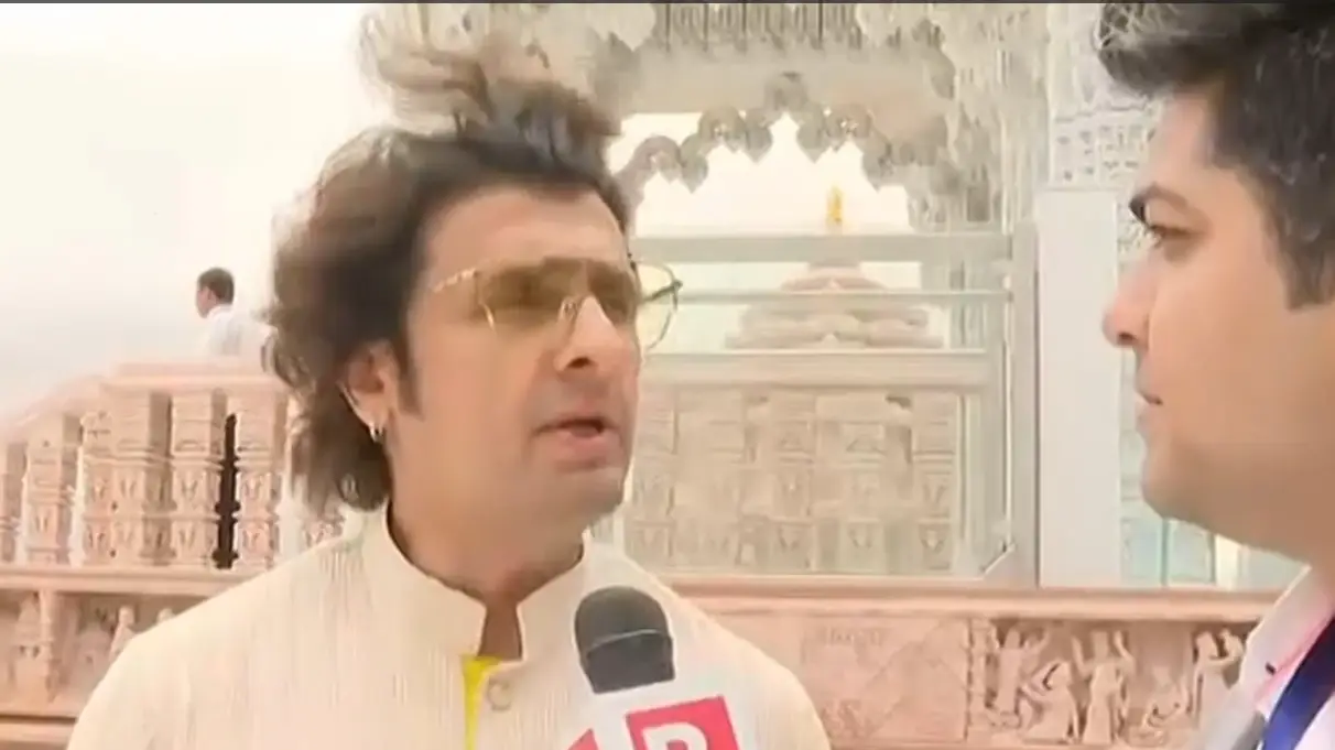 Sonu Nigam Visits First Hindu Temple In Abu Dhabi, Calls It A Symbol Of ...
