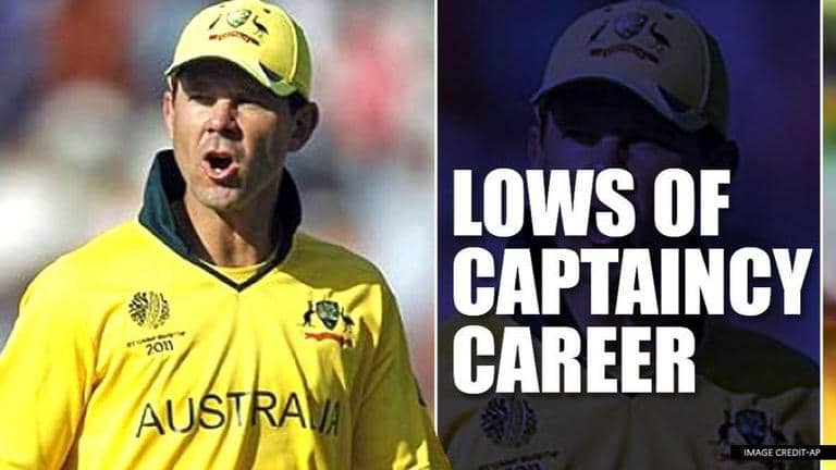 Multiple-time world champion Ricky Ponting reveals the low points of ...