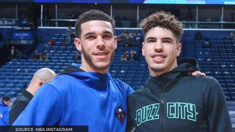 LaMelo Ball outplays brother Lonzo in their first matchup this season ...